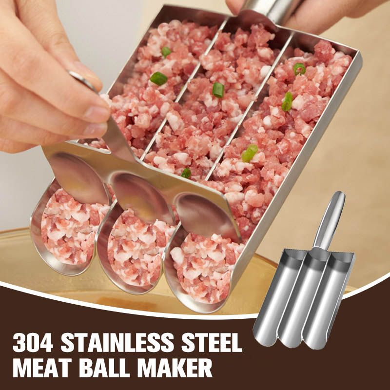 304 Stainless Steel Triple Meatball Maker – baybyy